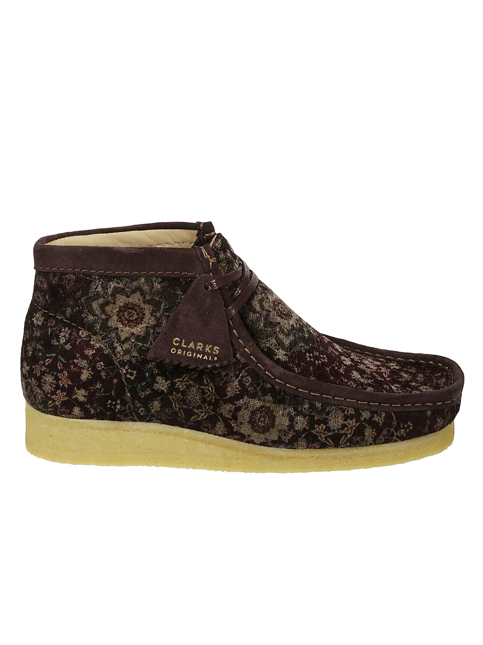 Clarks Wallabee Boot BURGUNDY VELVET• Michele Inzerillo Women's & Men's ...