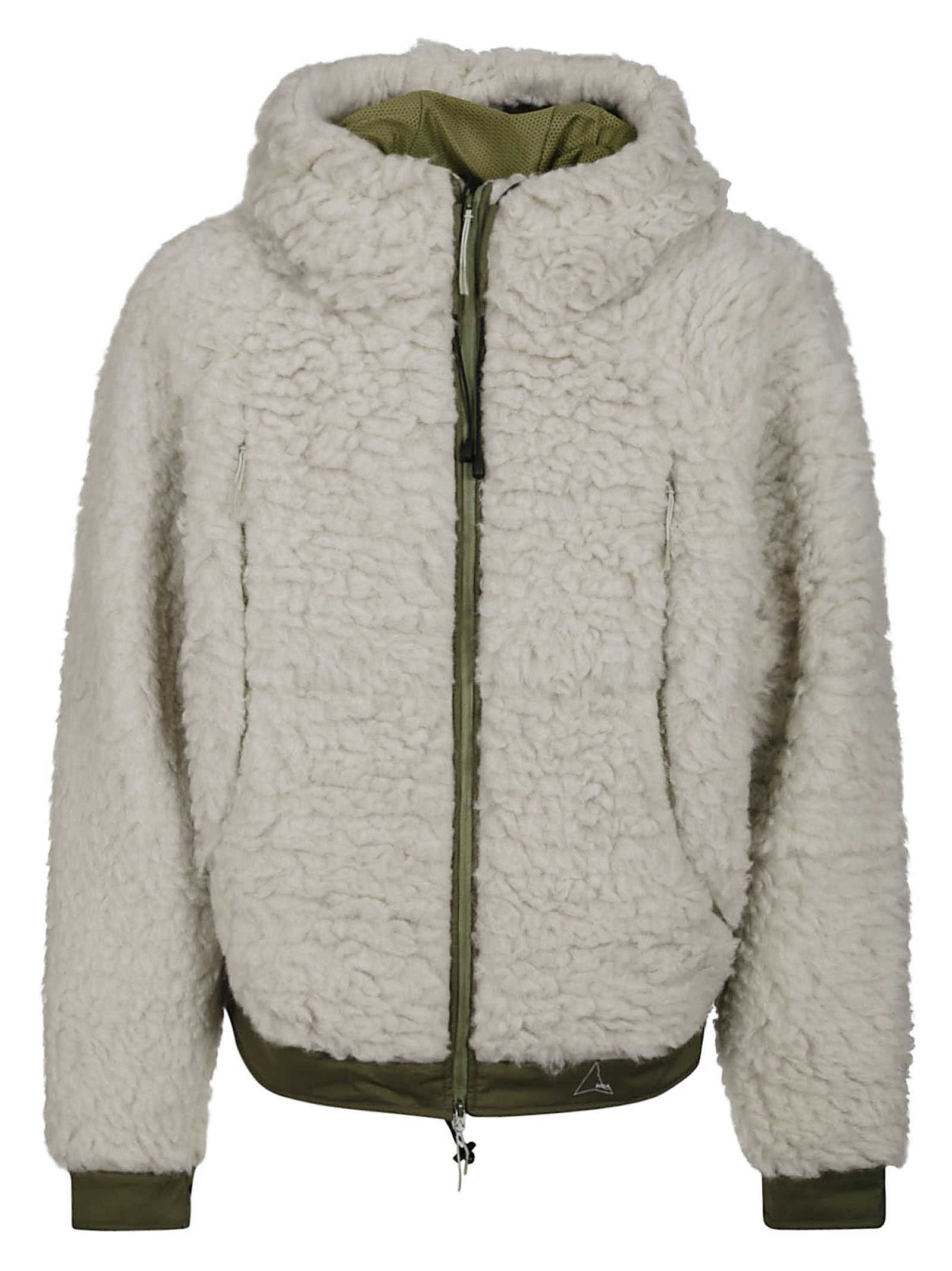 Roa Heavy Furry Jacket GRY0002 SILVER SAGE• Michele Inzerillo Women's ...
