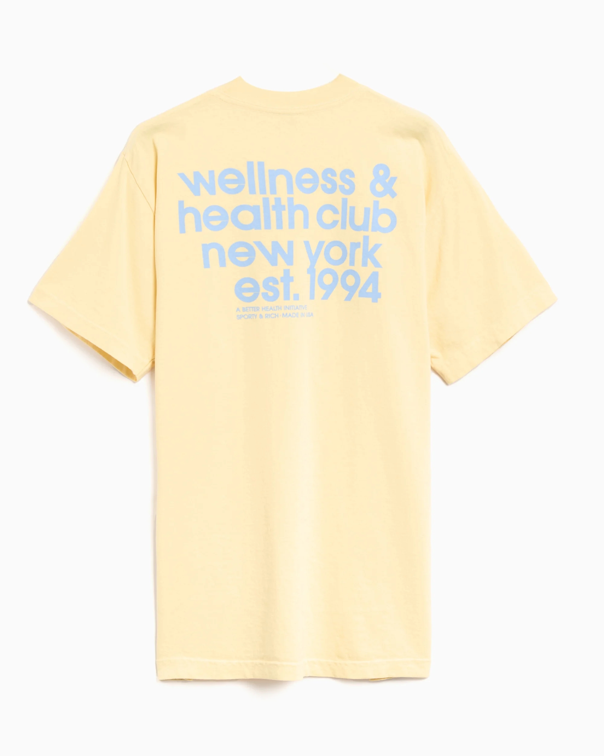 Sporty&Rich Usa Health Club T-Shirt ALMOND• Michele Inzerillo Moda ...